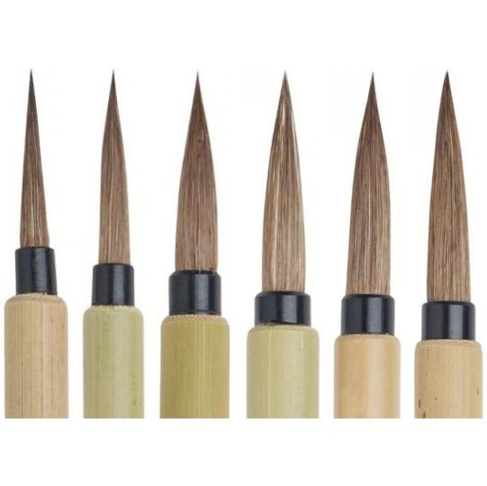 Series 150 Bamboo Brushes - FLAX art & design