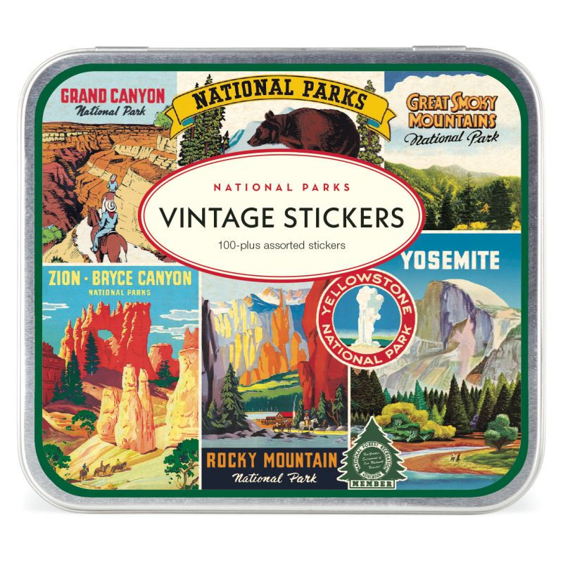 Vintage Stickers, National Parks - FLAX art & design