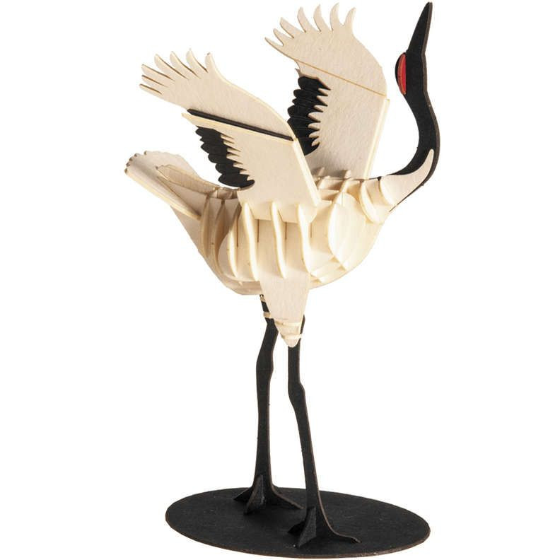 3D Paper Model, Crane - FLAX art & design