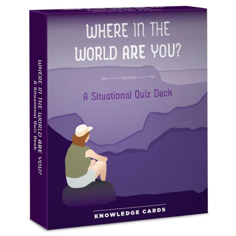 Knowledge Cards, Where in the World Are You? - FLAX art & design