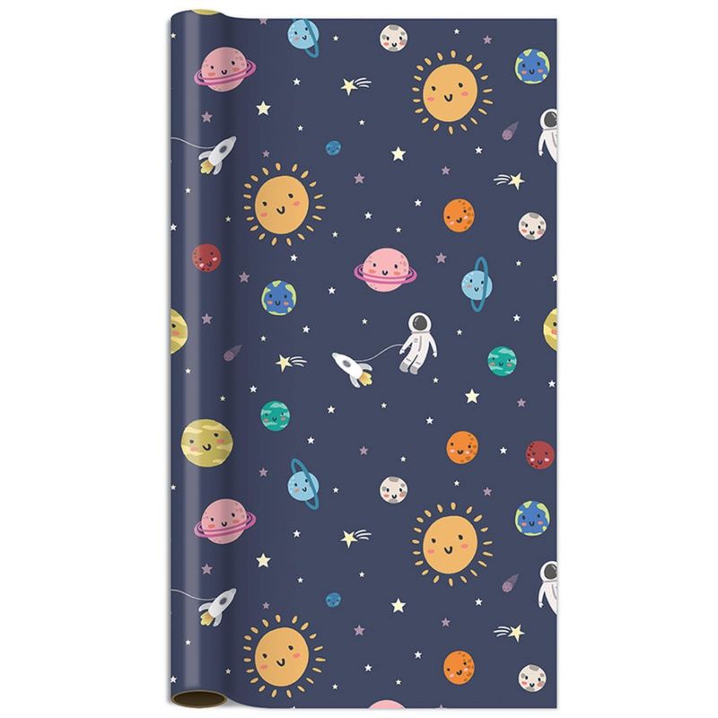 planets gift wrap