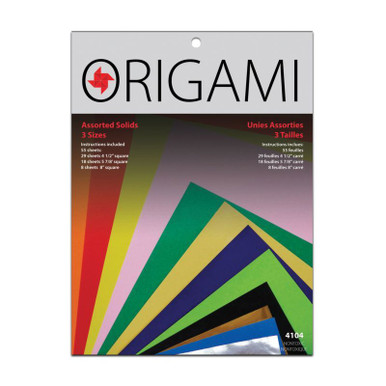 Origami Paper Packs, Assorted Colors - FLAX art & design