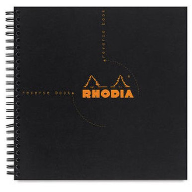Rhodia Reverse Book, Square - FLAX art & design