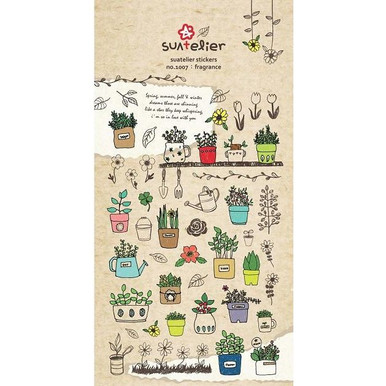 Fragrance Gel Epoxy Stickers - FLAX art & design