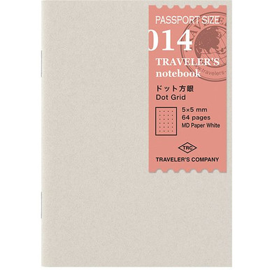 Traveler's Notebook, Passport Dotted Paper Refill - FLAX art & design