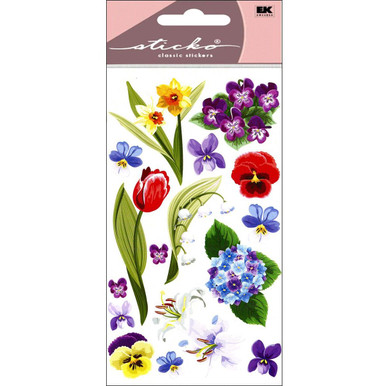 Floral Medley Stickers - FLAX art & design