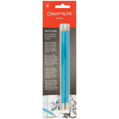 Sketcher Non-Photo Blue Pencils, 2 Pack - FLAX art & design