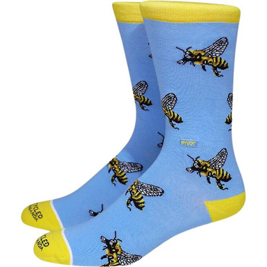 Pyvot Save the Bees Socks - FLAX art & design