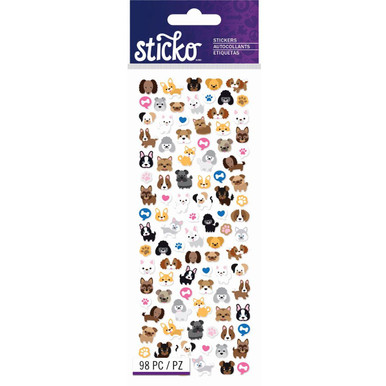 Tiny Dog Stickers - FLAX art & design