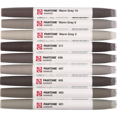 Pantone Markers, Warm Grey 9 Set - FLAX art & design