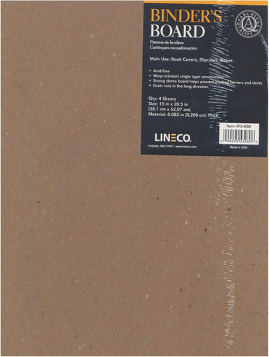 Lineco Binder's Board - FLAX art & design