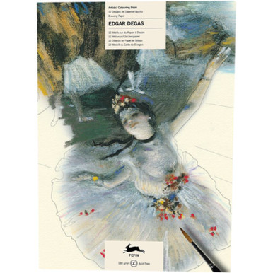 Artists' Coloring Book, Edgar Degas - FLAX art & design