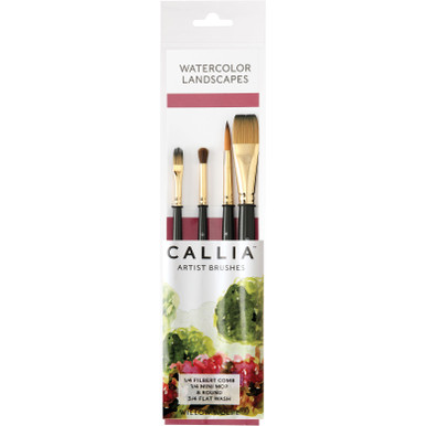 Callia Watercolor Landscape Brush Set - FLAX art & design