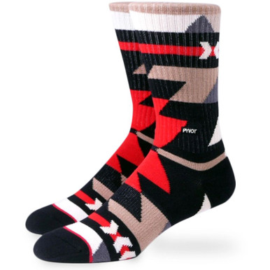 Pyvot Red Arrow Socks - FLAX art & design
