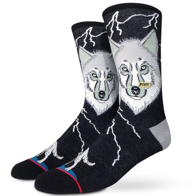 Pyvot Wolf Pack Socks - FLAX art & design
