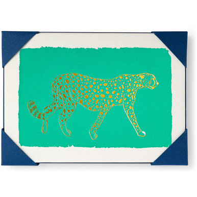 Cheetah Cards, Set of 5 - FLAX art & design