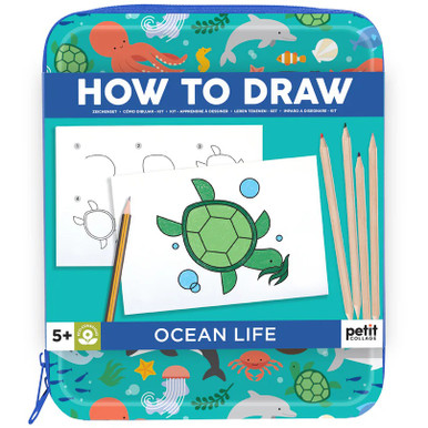 How to Draw Ocean Life - FLAX art & design