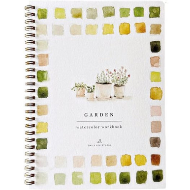 Watercolor Workbook, Garden - FLAX art & design