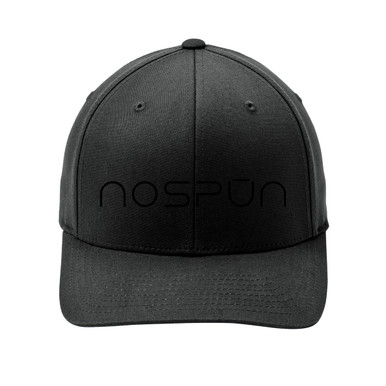 NoSpun - "Black Logo" - Flexfit Hat