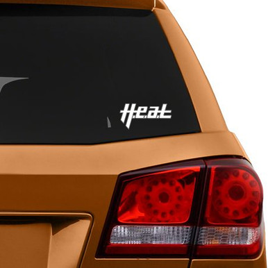 H.E.A.T - Logo Car Window Decal
