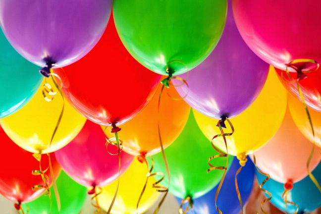 60cm Latex Plain Inflated Balloon Loose - Sydney Party Shop