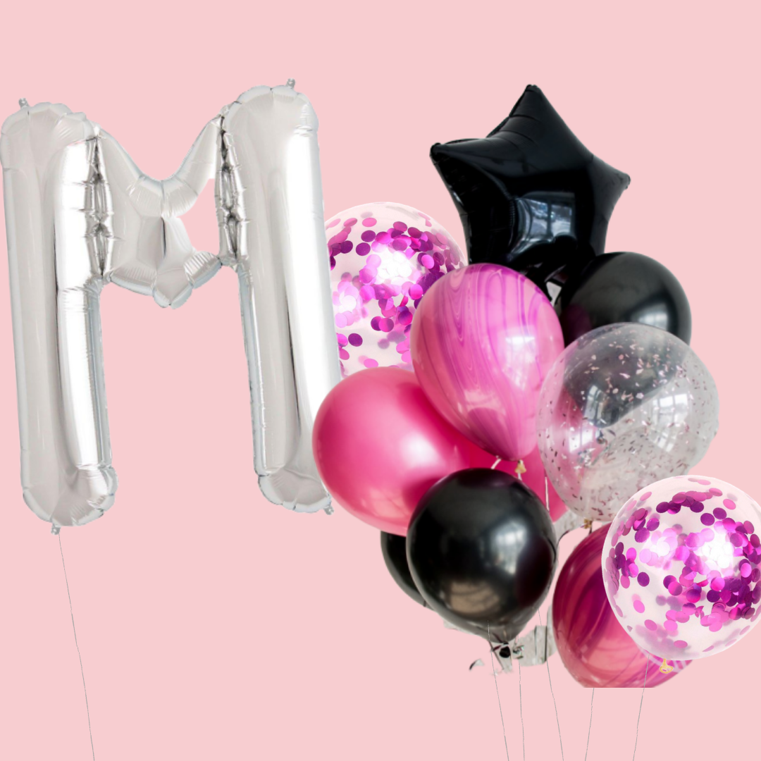 Chic Rockstar balloon bundle