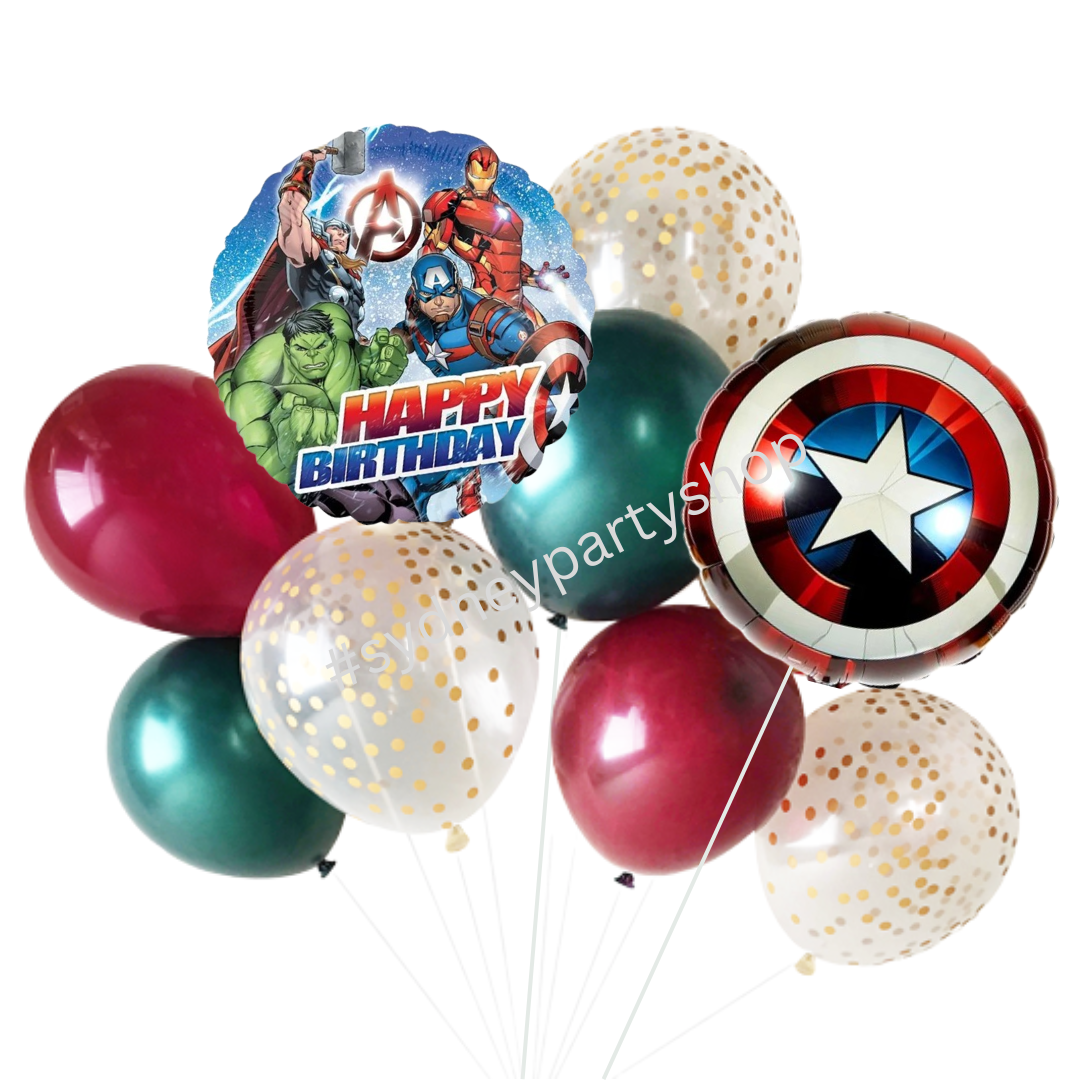 Avengers Balloon Bouquet