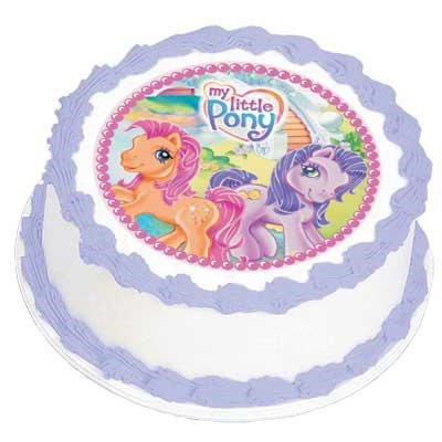 MY LITTLE PONY EDIBLE ICING DECORATION - Sydney Party Shop