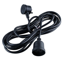 Piggy Back Extension Lead 10m Black