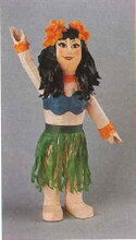 HULA DANCER PINATA 56 CM X 25 CM - Sydney Party Shop