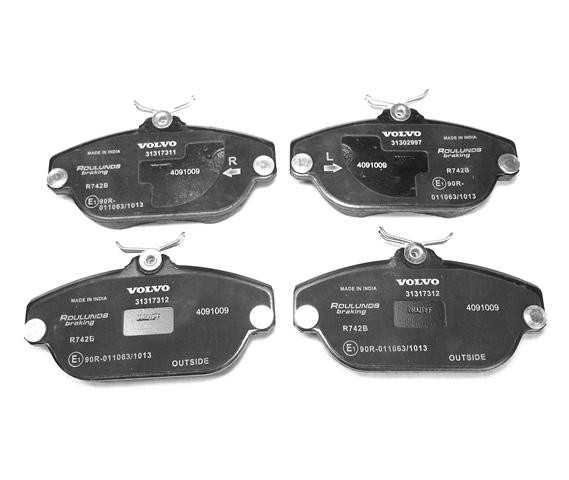 Volvo 960 Front Brake Pad Set (1992-1997) | Voluparts Online Store