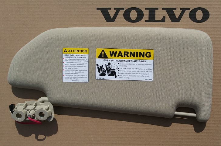 Volvo XC90 Sun Visor (Beige) | 2007-2014 | Voluparts