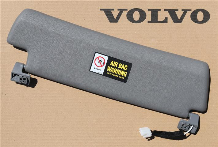 Volvo C70 Convertible Sun Visor (1998-2004) | Grey - Driver Side