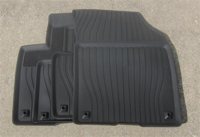Volvo XC90 Rubber Mats (OEM Off-Black Set) | 2016 2017 2018