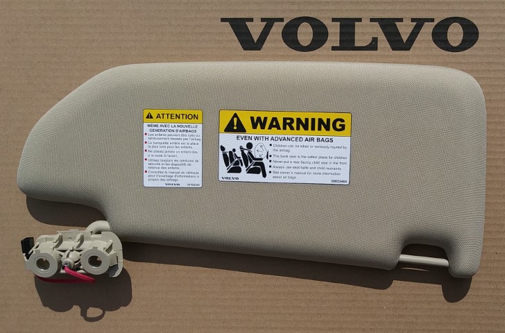 Volvo XC90 Sun Visor (Beige) | 2007-2014 | Voluparts