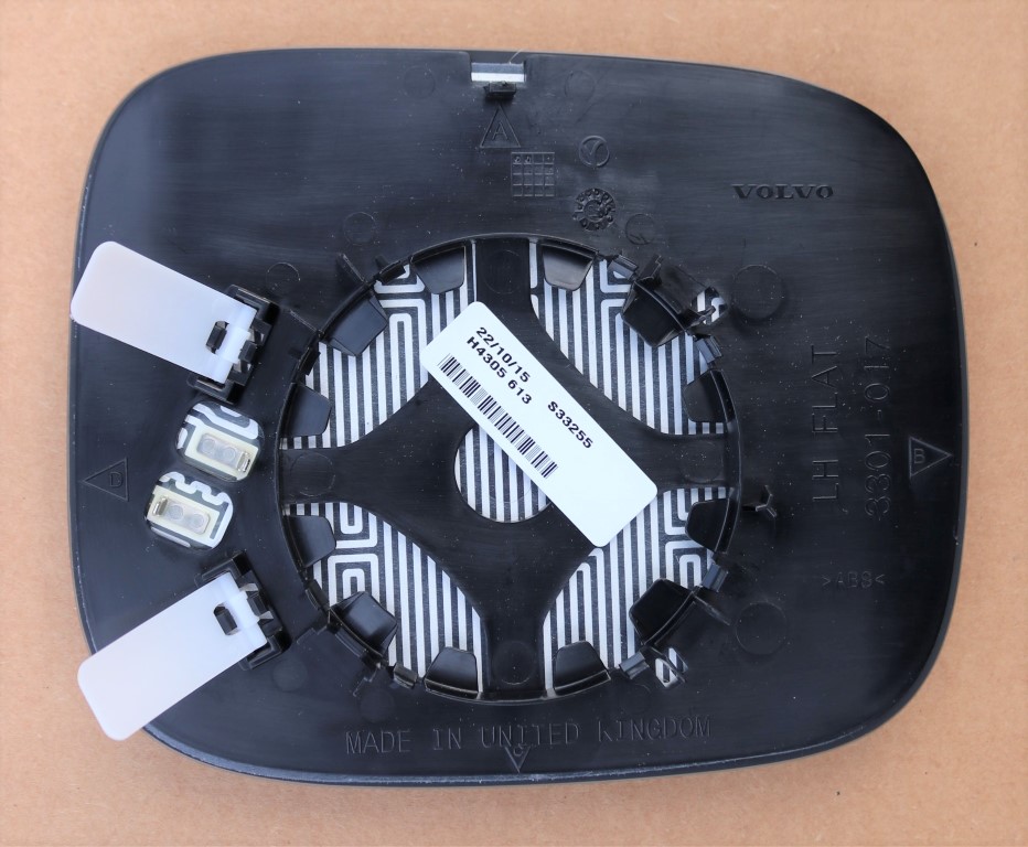 Volvo XC90 Driver Side Mirror Glass (OEM) | 2011 2012 2013 2014
