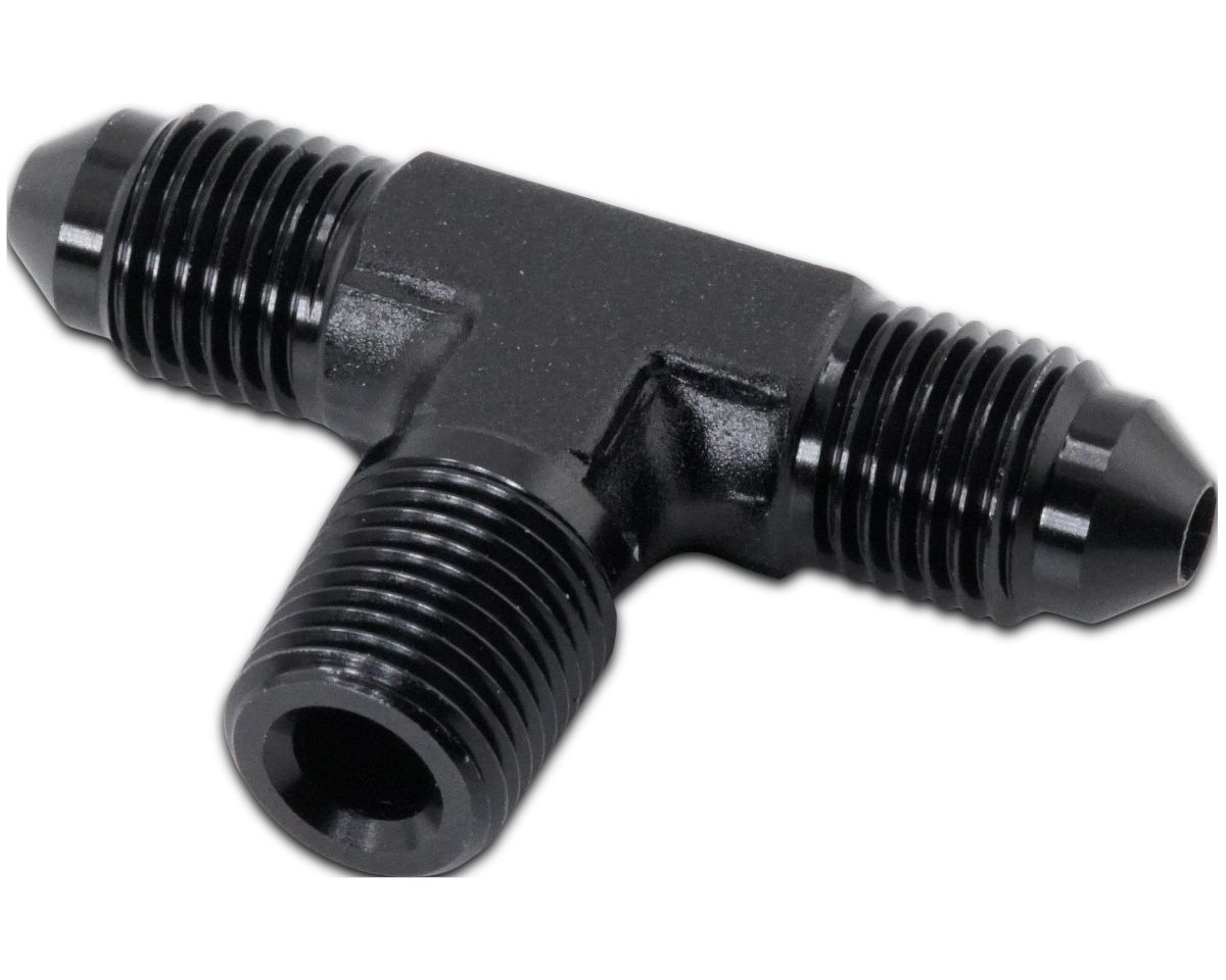 AN Tee 1/8 NPT On The Side