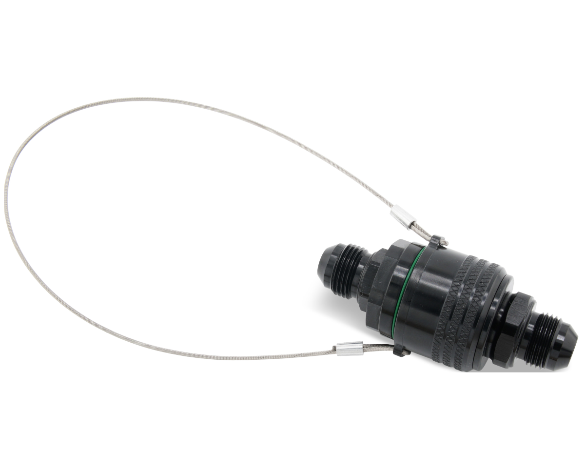JBtuned Pull Type Dry Break Fuel Quick Disconnect - JBtuned