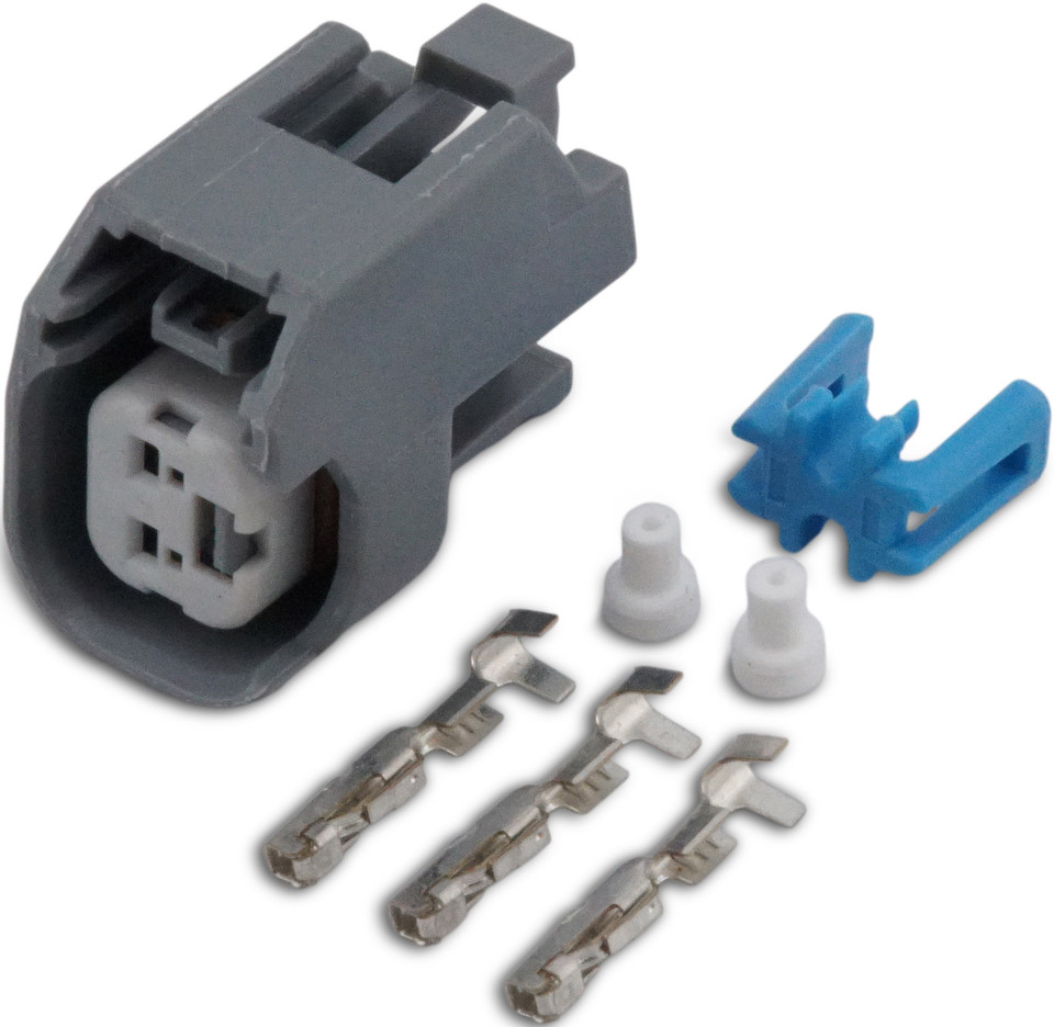 Bosch EV6 EV14 2-Pin Fuel Injector Plug Connector Kit - JBtuned