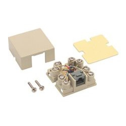 RJ31X alarm surface mount jack - TelephoneMan.com