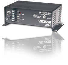 Valcom VP-4124D Power Supply, 4 Amp, 24 VDC, Wall or Rack Mount ...