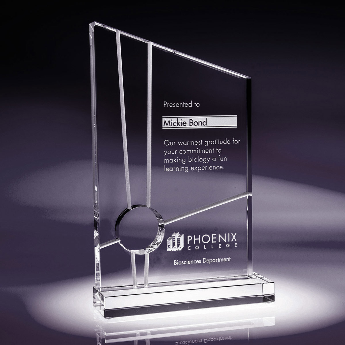 Name Plates | Crystal Recognition Awards | Wedding Gifts | Crystal ...