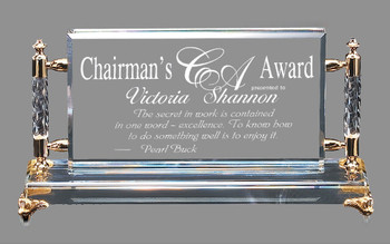 Crystal & Glass Name Plates | Free Personalization | Glass Etching ...
