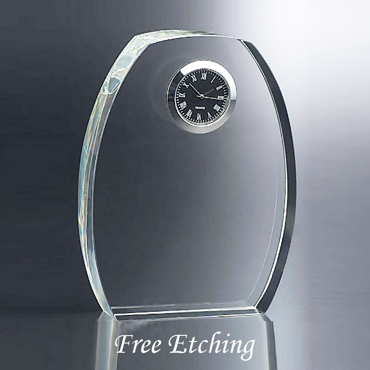 Crystal Gifts | Office Desk Clock | Crystal Desk Clock | Crystal Gifts ...