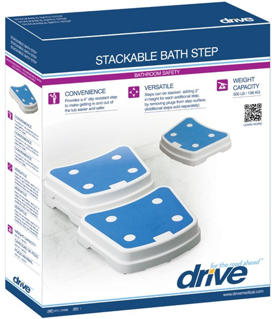 Drive Portable Bath Step