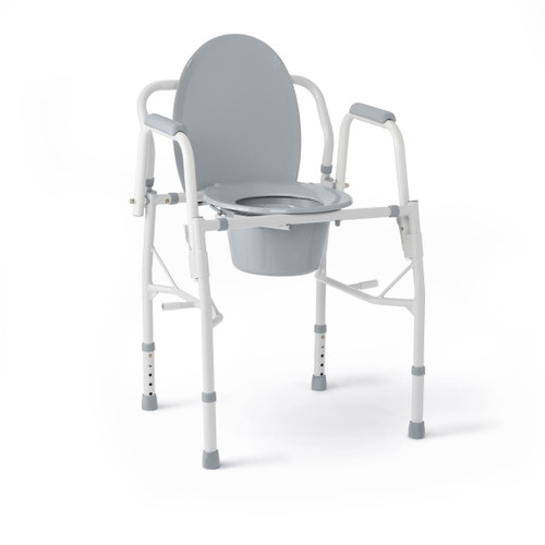 Guardian commode with padded drop arm | ACG Medical