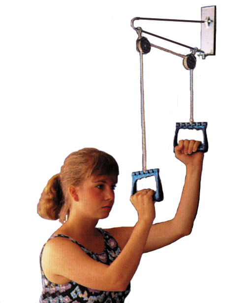 Essential Medical Overdoor Exercise Pulley Set Online