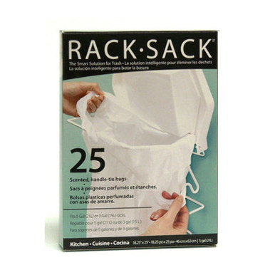 Rack Sack Bags - Kitchen Refill 25 Count - Hard To Find Items