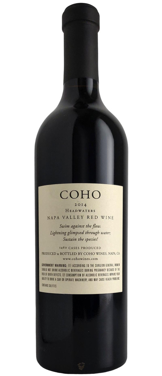 COHO 2014 Headwaters Red - Final Case Wines