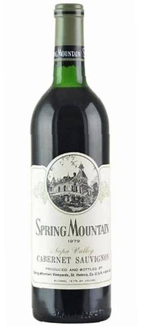 Spring Mt. Vineyard 1979 Cabernet - Final Case Wines